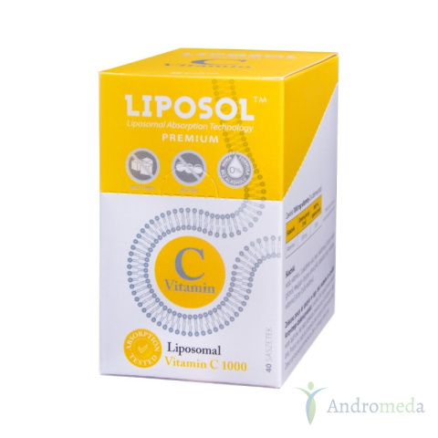 Liposol Liposomalna witamina C 1000 40 saszetek
